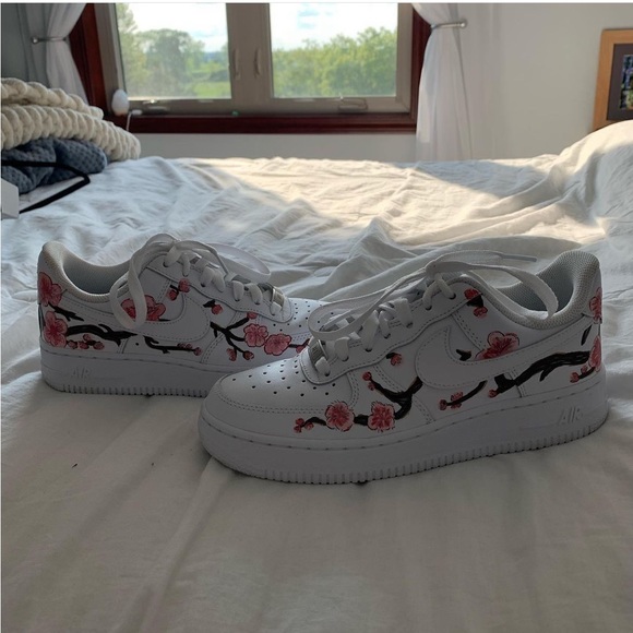 Nike | Shoes | Custom Painted Nike Afs | Poshmark